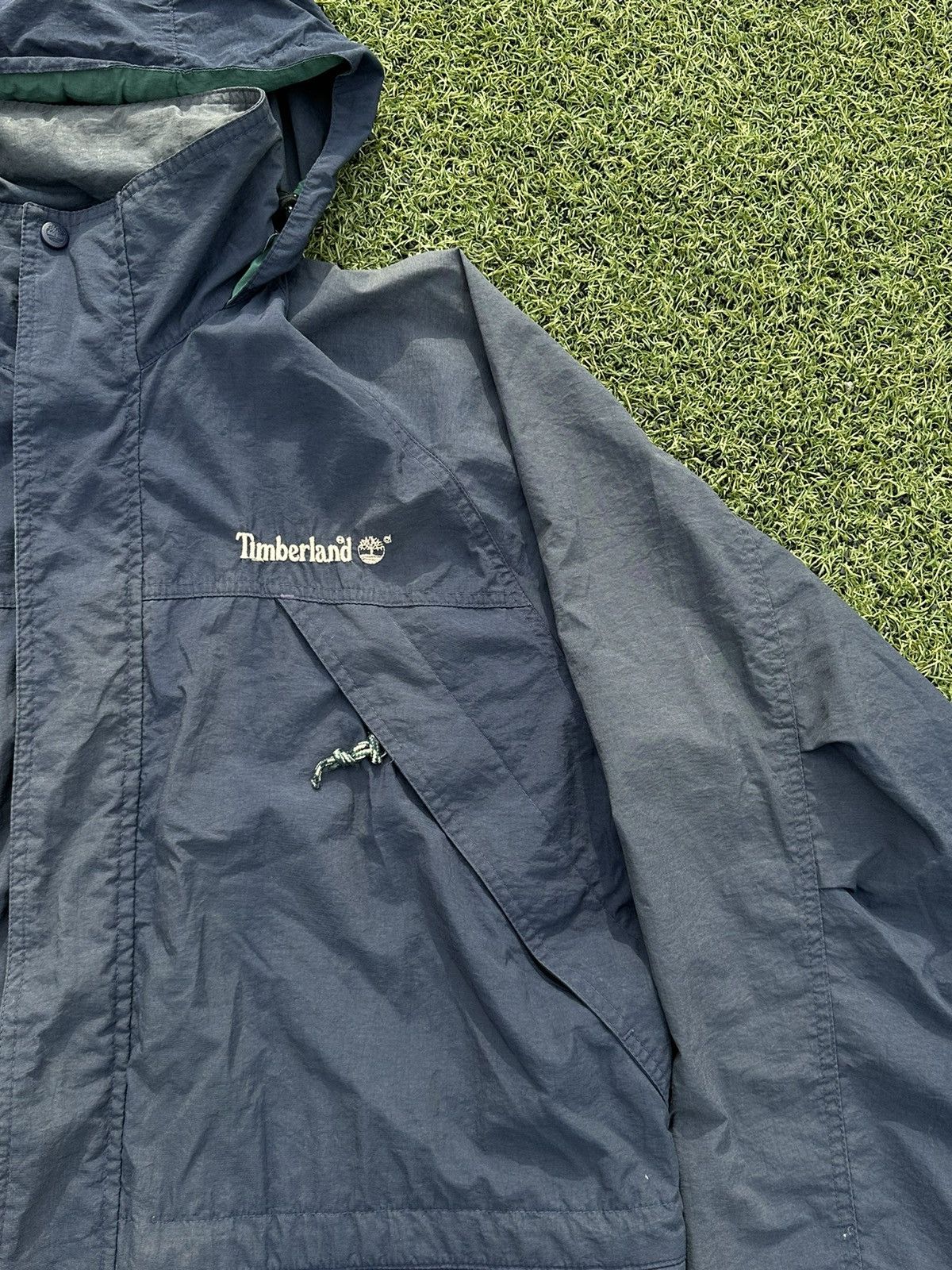 Timberland × Vintage Vintage 80s Timberland nylon light jacket | Grailed