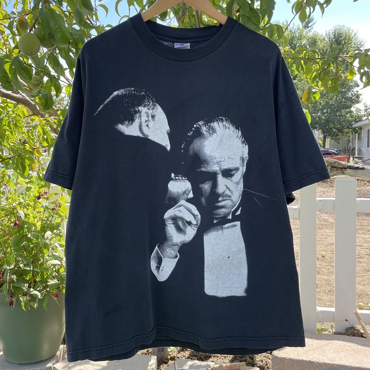 Vintage Vintage Early 00’s The Godfather Marlon Brando Rare Tee XL ...