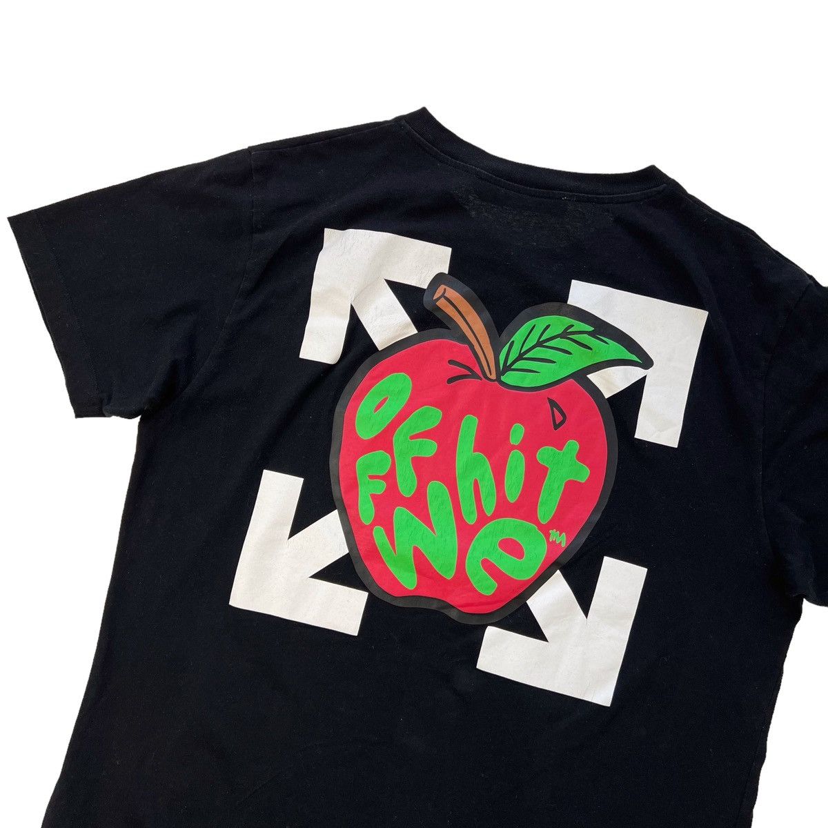 Off-White Off-White Apple Print T Shirt | Grailed