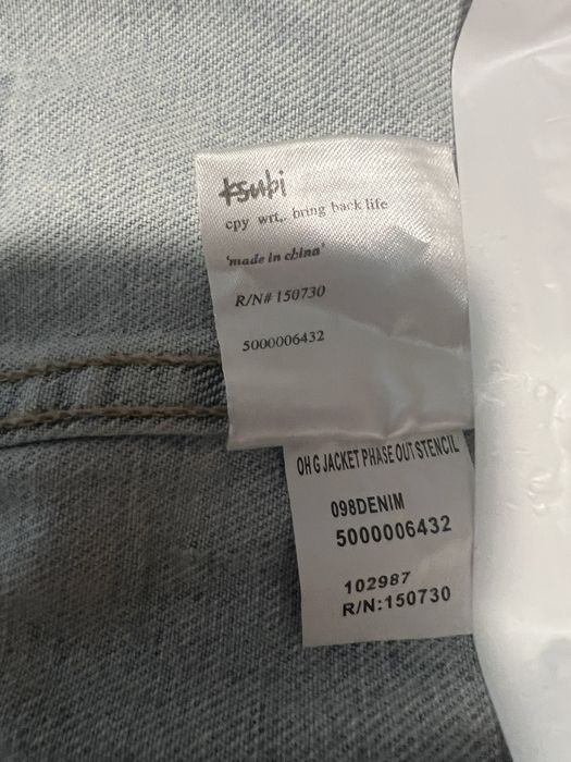 Ksubi Ksubi Jeans Mens Logo Stencil Denim Trucker Jacket Size XL | Grailed