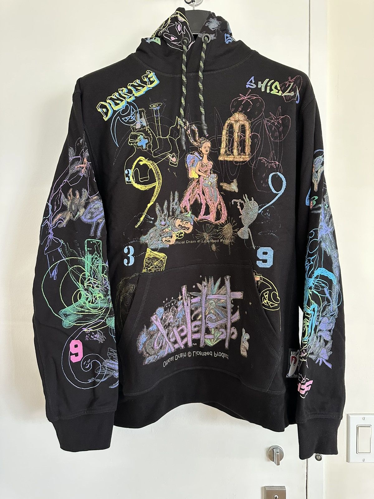 Sad Boys Bladee 333 Extasia Hoodie Claire Barrow | Grailed