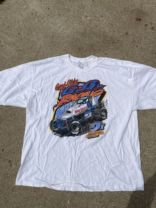 Vintage Y2K Racing Tee | Grailed