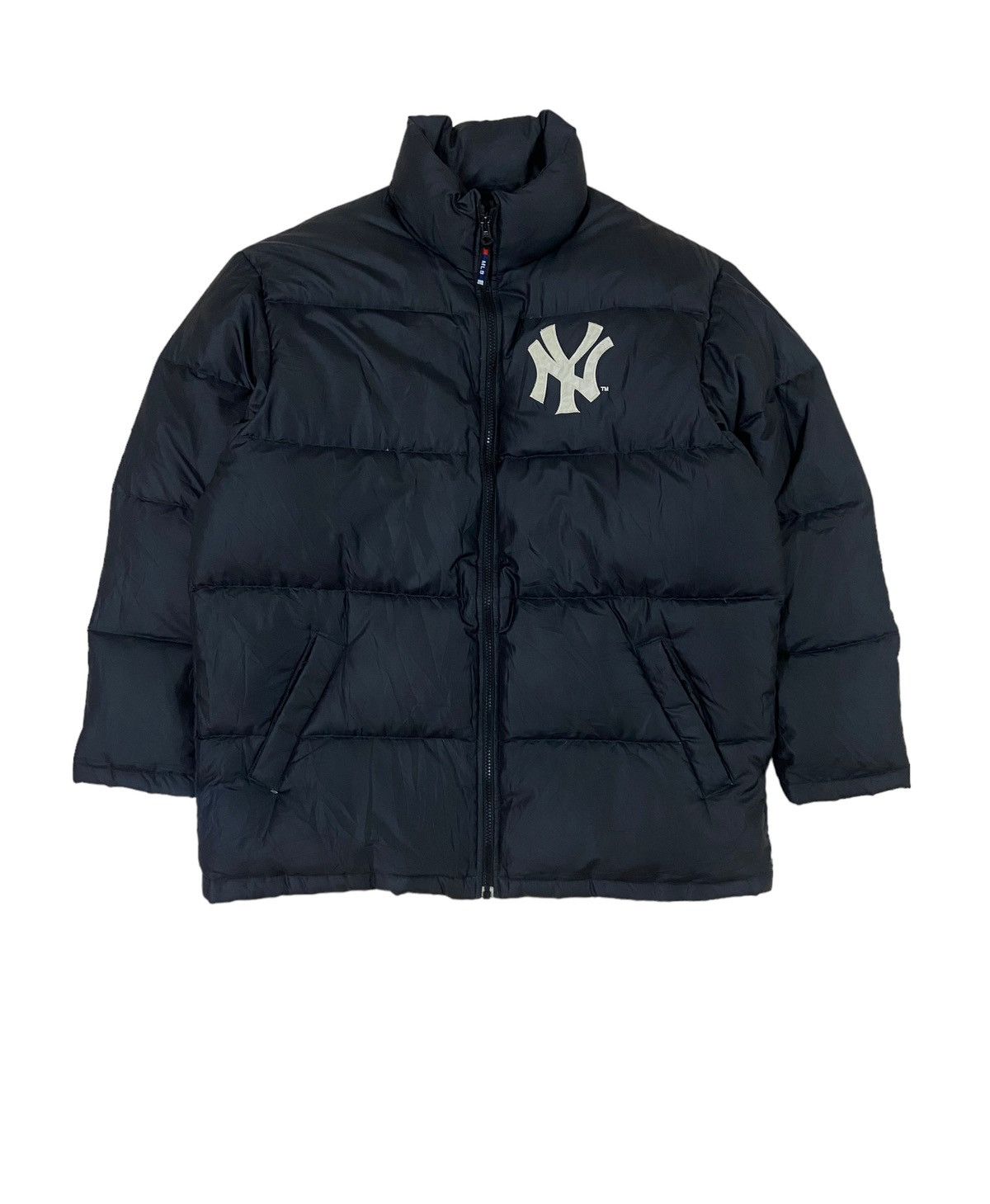 MLB × New York Yankees × Streetwear Vintage New York Yankees Puffer ...
