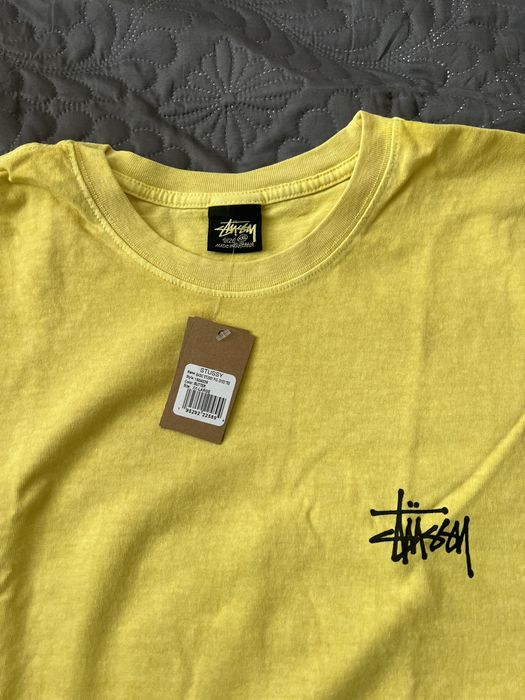 Vintage Stussy small logo from big logo back script graffiti tag tee ...