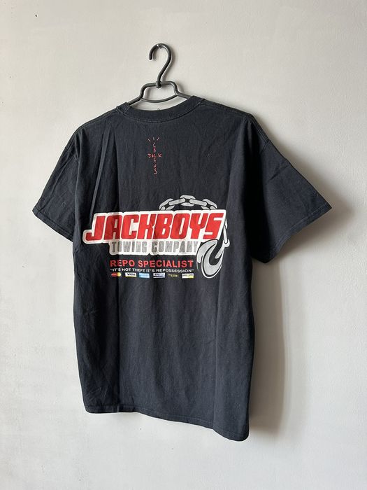 Travis Scott Cactus Jack Jackboys towing company y2k tee | Grailed