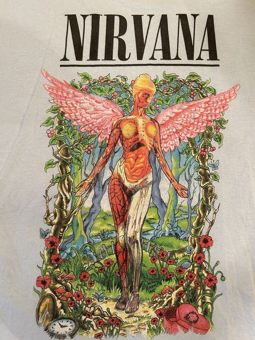 Nirvana Nirvana Daniel Mercer In Utero Grailed
