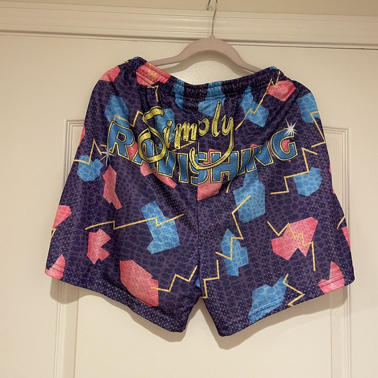 Chalk Line WWF Ravishing Rick Rude x Chalkline Mesh basketball shorts ...