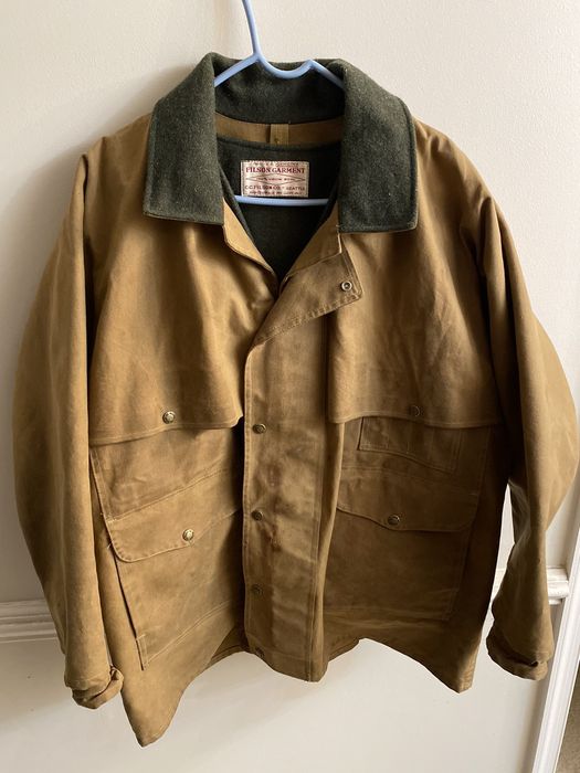 Filson vintage rare Filson tin cloth double packer jacket | Grailed