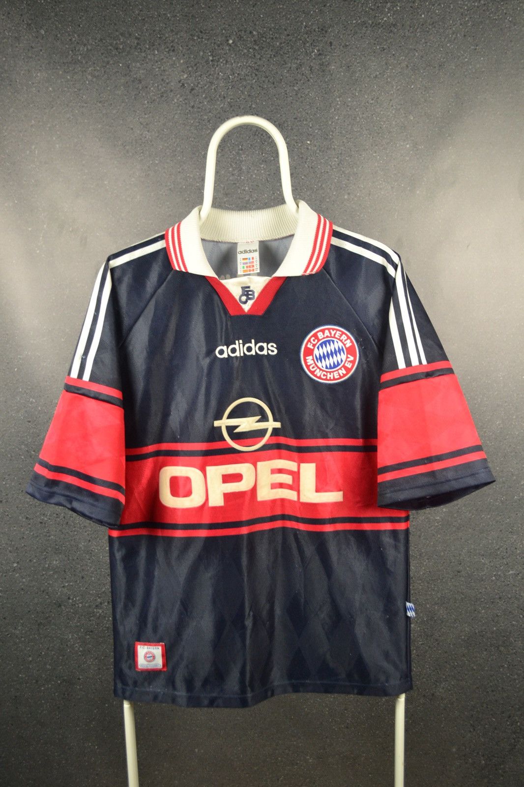 Adidas × Vintage Bayern Munchen 1997 Home Football Shirt Adidas Soccer ...