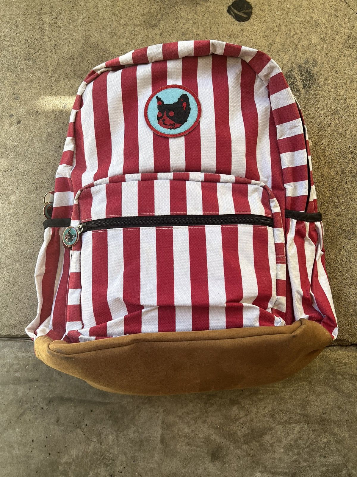 Golf Wang × Golf le Fleur × Tyler The Creator Golf Wang Stripe backpack ...