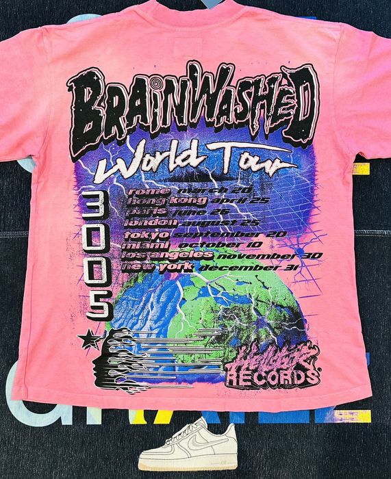 HELLSTAR Hellstar Pink Brainwashed Tee Capsule 10 | Grailed