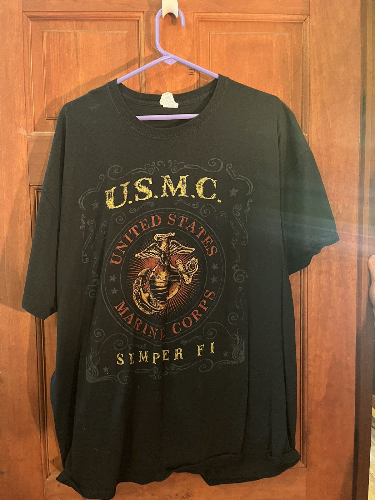 Usmc × Vintage United States Marine Core Tee | Grailed