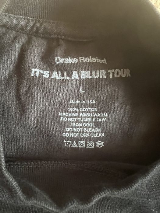 Drake Drake It’s All A Blur Tour Merch Size L | Grailed
