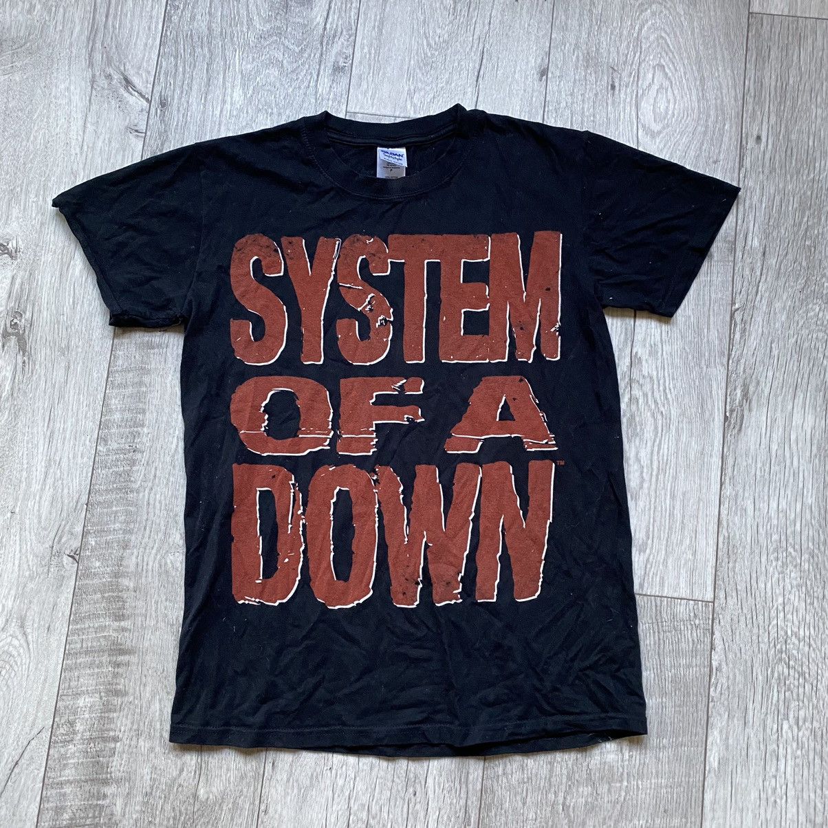 Vintage SYSTEM OF A DOWN EUROPEAN TOUR T SHIRT | Grailed