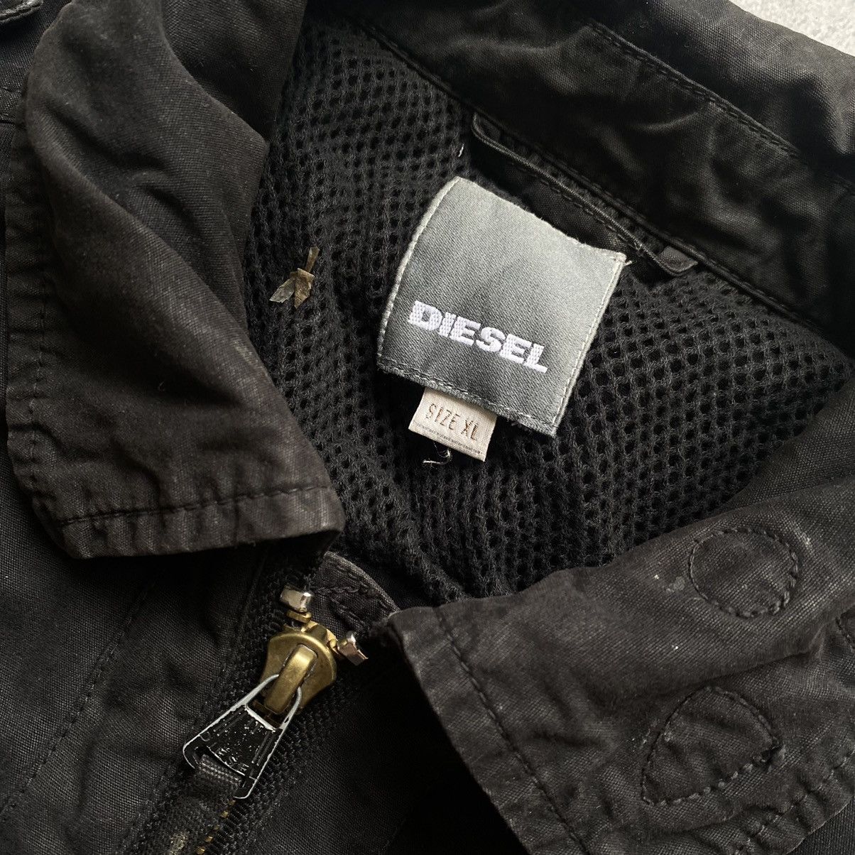 Diesel × Streetwear × Vintage rare Diesel y2k jacket | Grailed