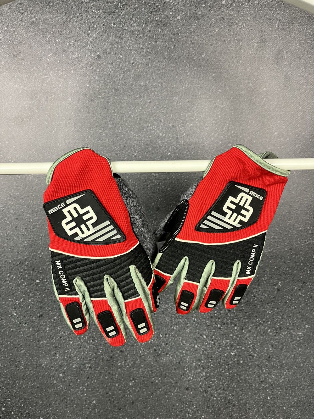 MOTO × Racing × Vintage Vintage leather moto gloves mace made in ...