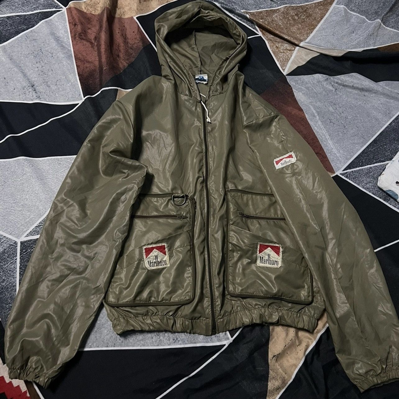 Vintage vintage light jacket marlboro | Grailed
