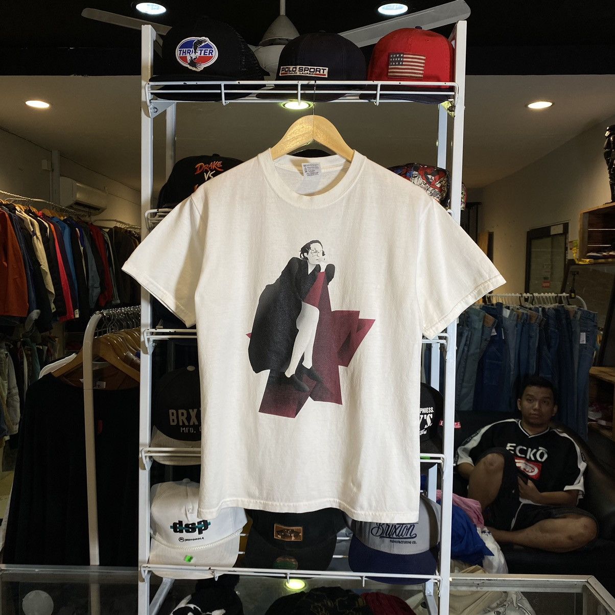 Bape × Vintage Vintage Very Rare Bape Sta Girl By Anvil Red Tee | Grailed