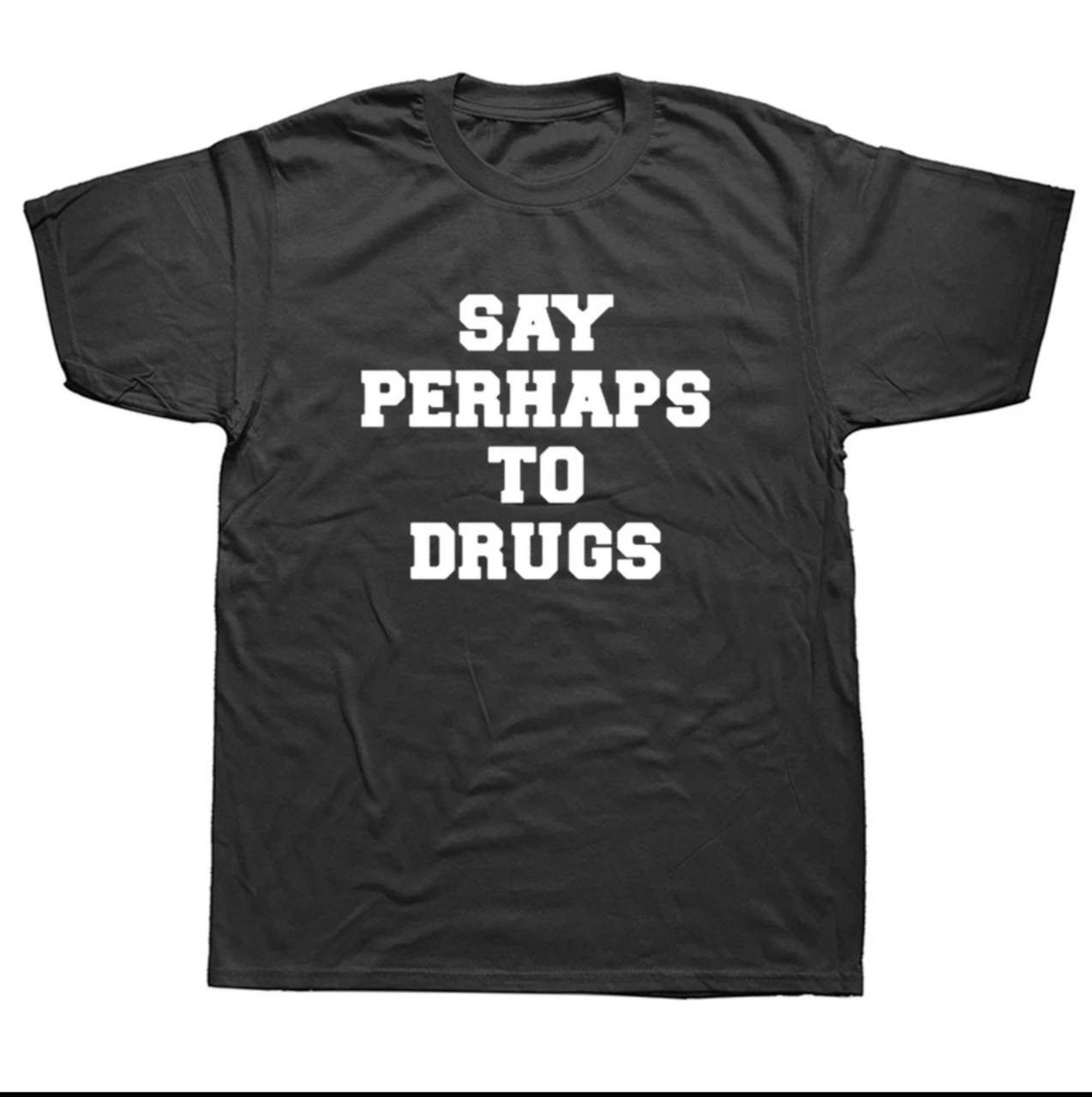 Vintage Drugs t-Shirt black | Grailed