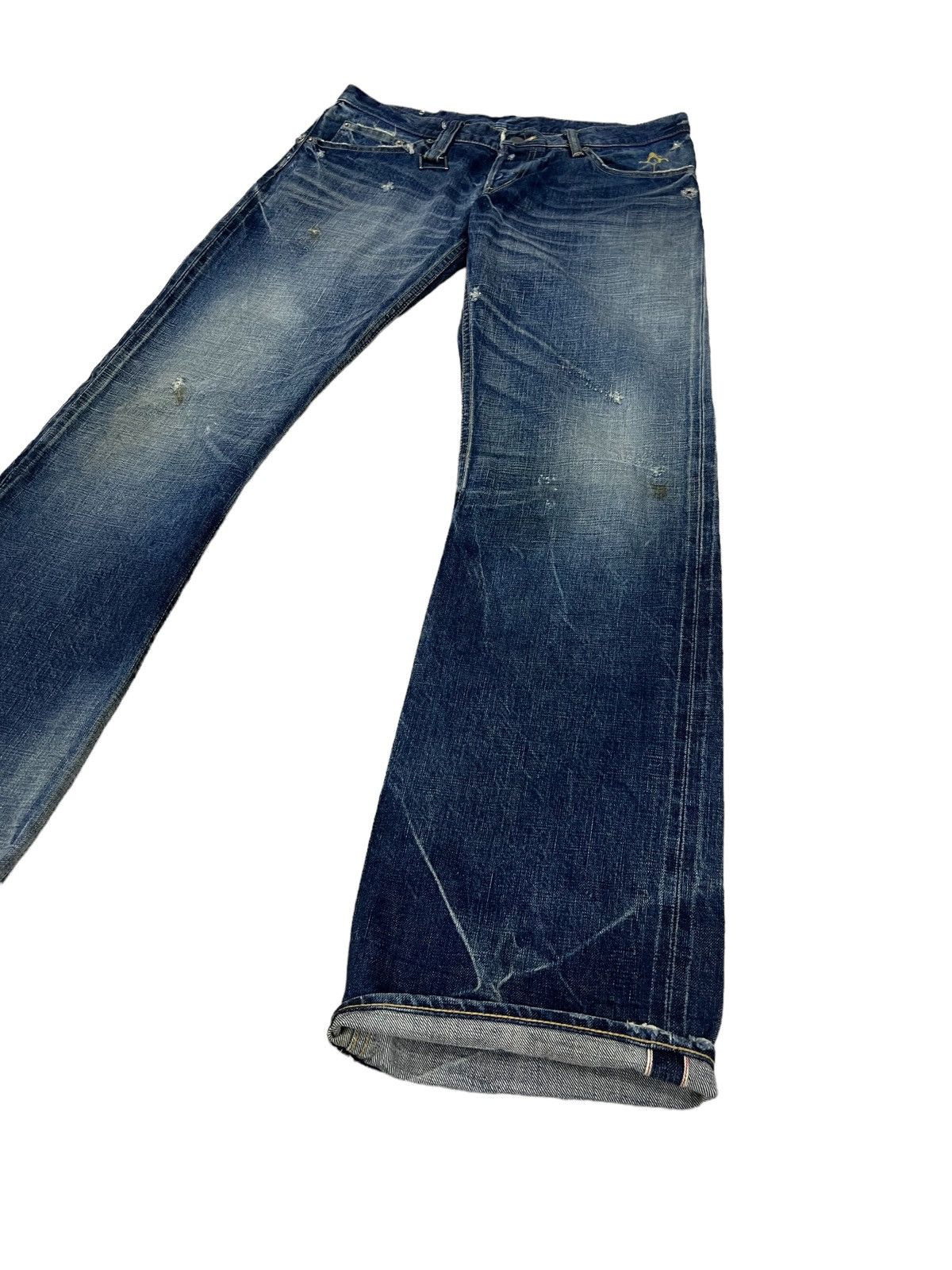 Backbone × Mister Freedom GRAIL🔥Backbone The Basis 🇯🇵 Indigo Selvaged ...