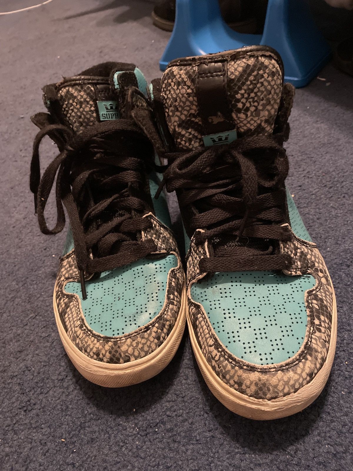 Supra SUPRA VADER TIFFANY SNAKESKIN | Grailed