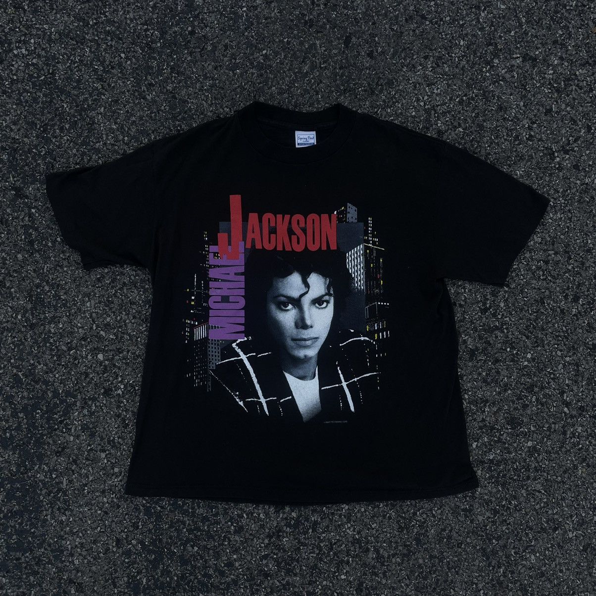 Band Tees × Michael Jackson × Vintage Rare 1988 Michael Jackson ‘Bad Tour’ tee | Grailed