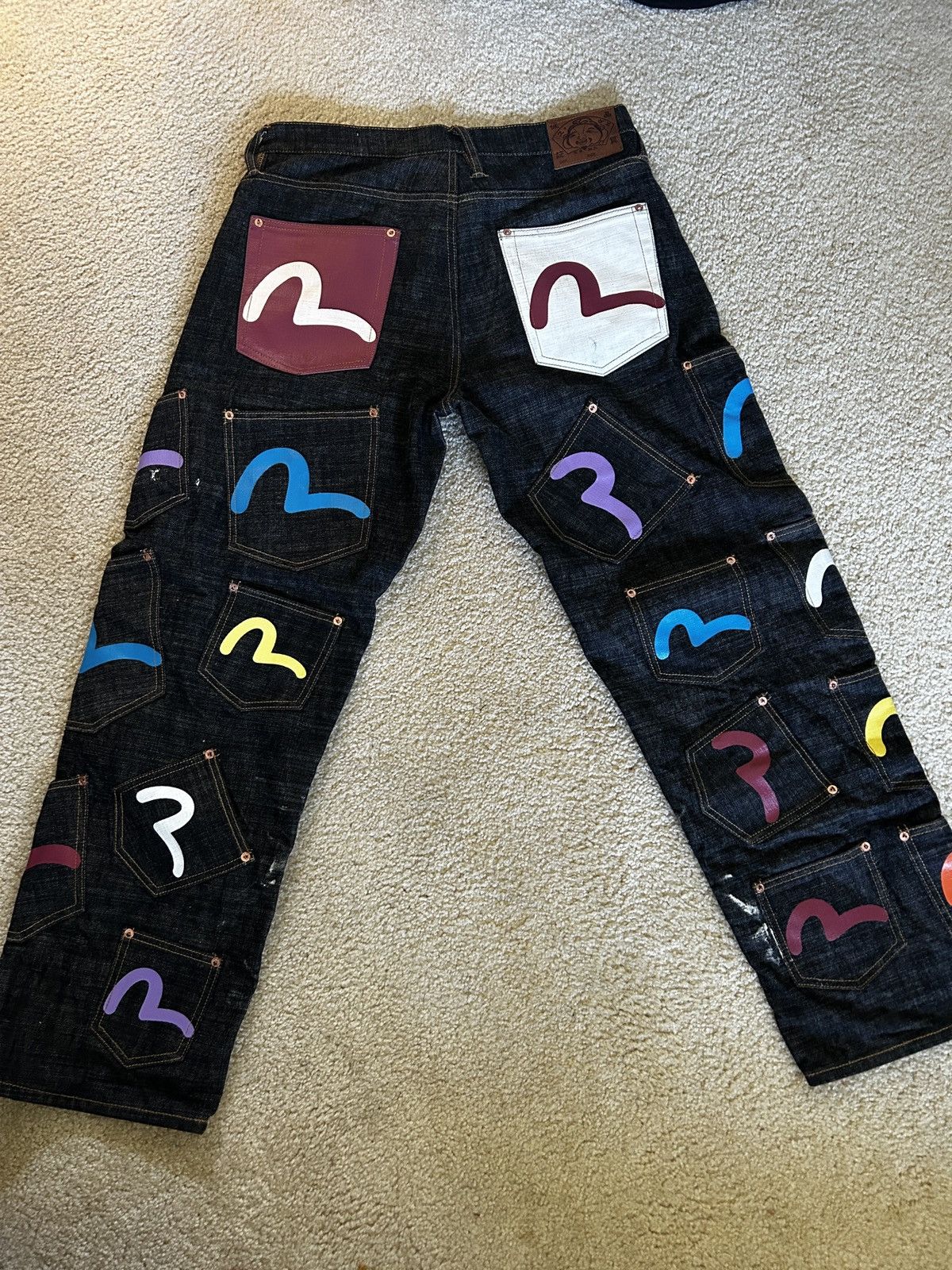 Evisu Evisu Multipocket Selvedge Denim | Grailed