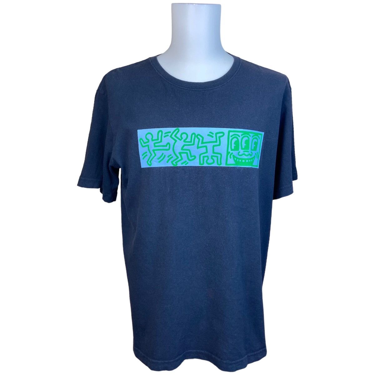 Art × Keith Haring × Vintage Vintage Keith Haring Avant-Garde Pop Art ...