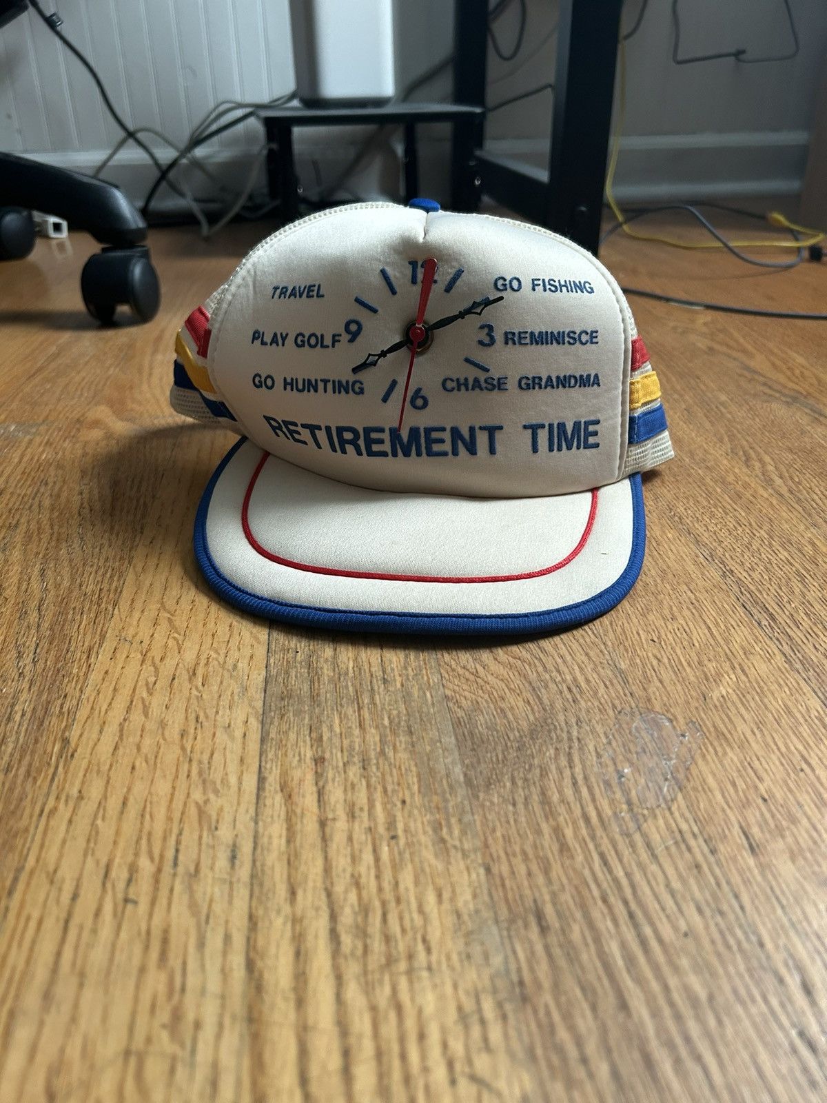 Vintage Very rare vintage Clock Hat! | Grailed