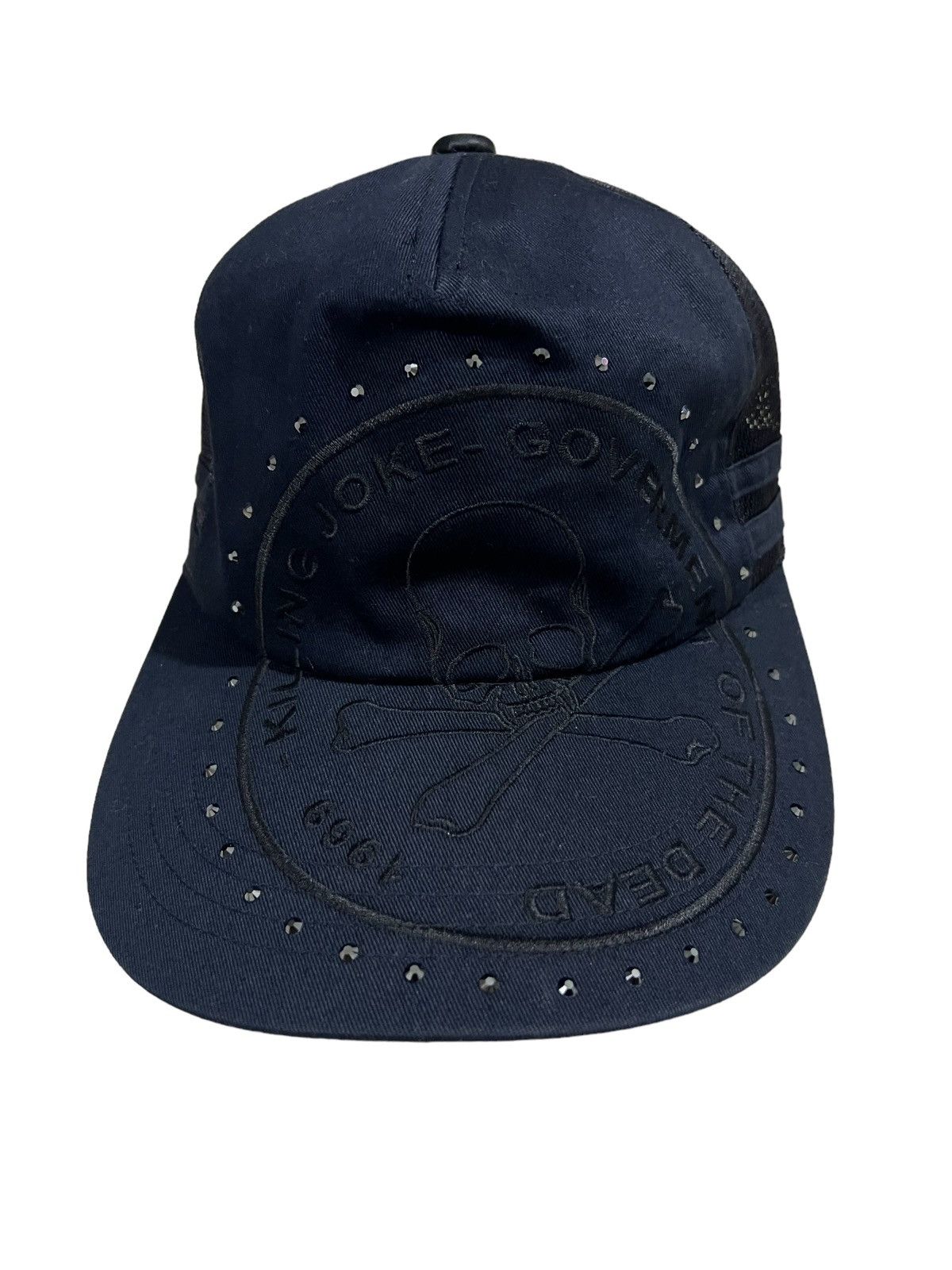 Mastermind Japan Roen 🇯🇵 "Killing Joke Gov of The Death" 💀 Swarovski Cap | Grailed