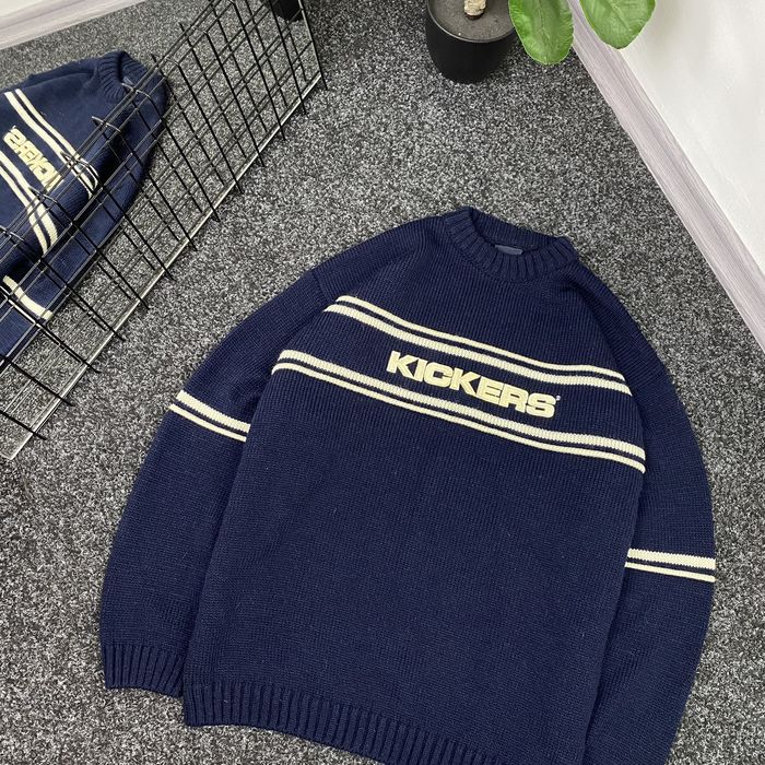 Vintage 90s Vintage Sweater Kickers Big Logo Y2k Style | Grailed