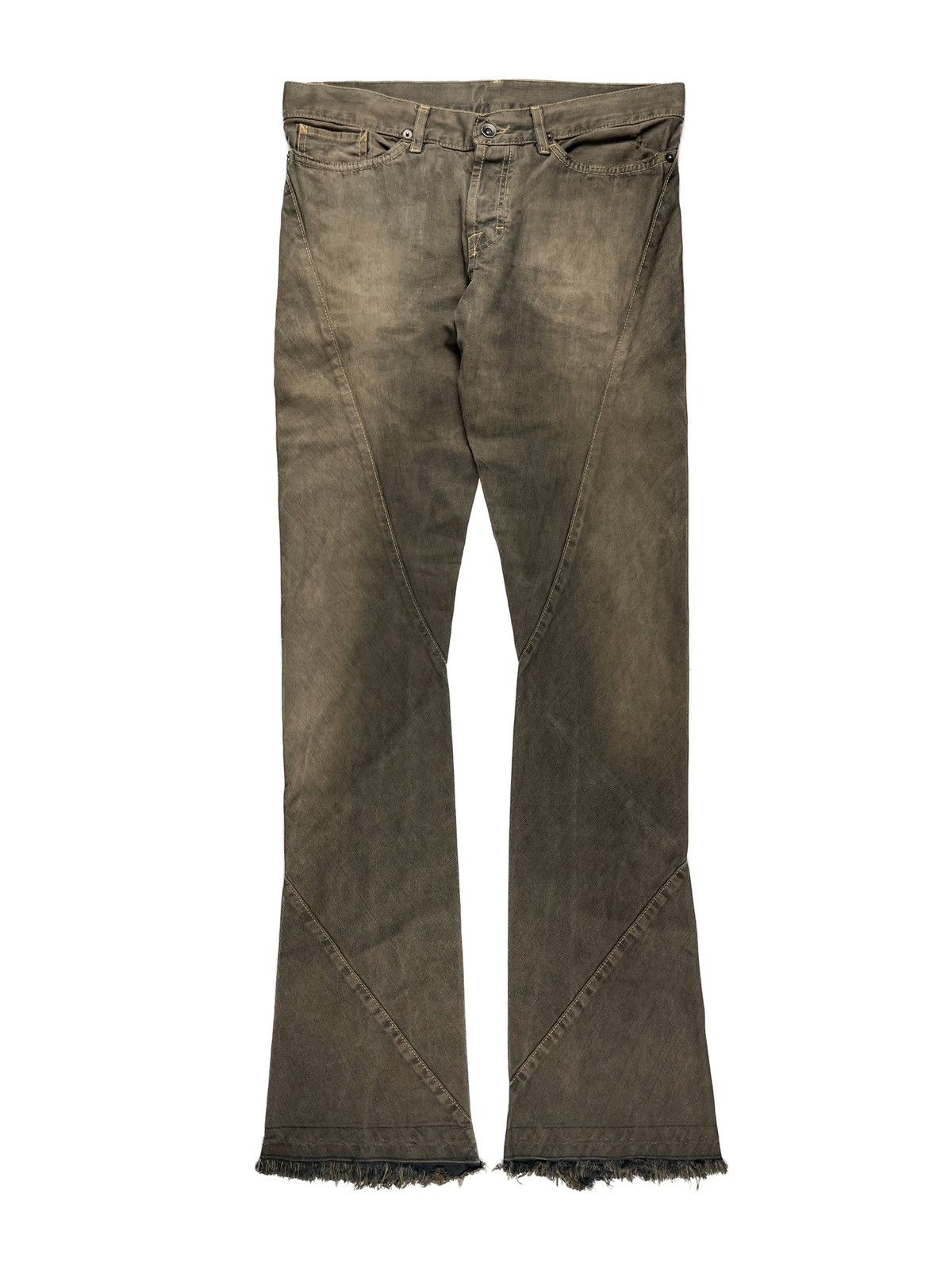 Rick Owens × Rick Owens Drkshdw × Vintage Fw06 Rick Owens Spiral Cut 6849