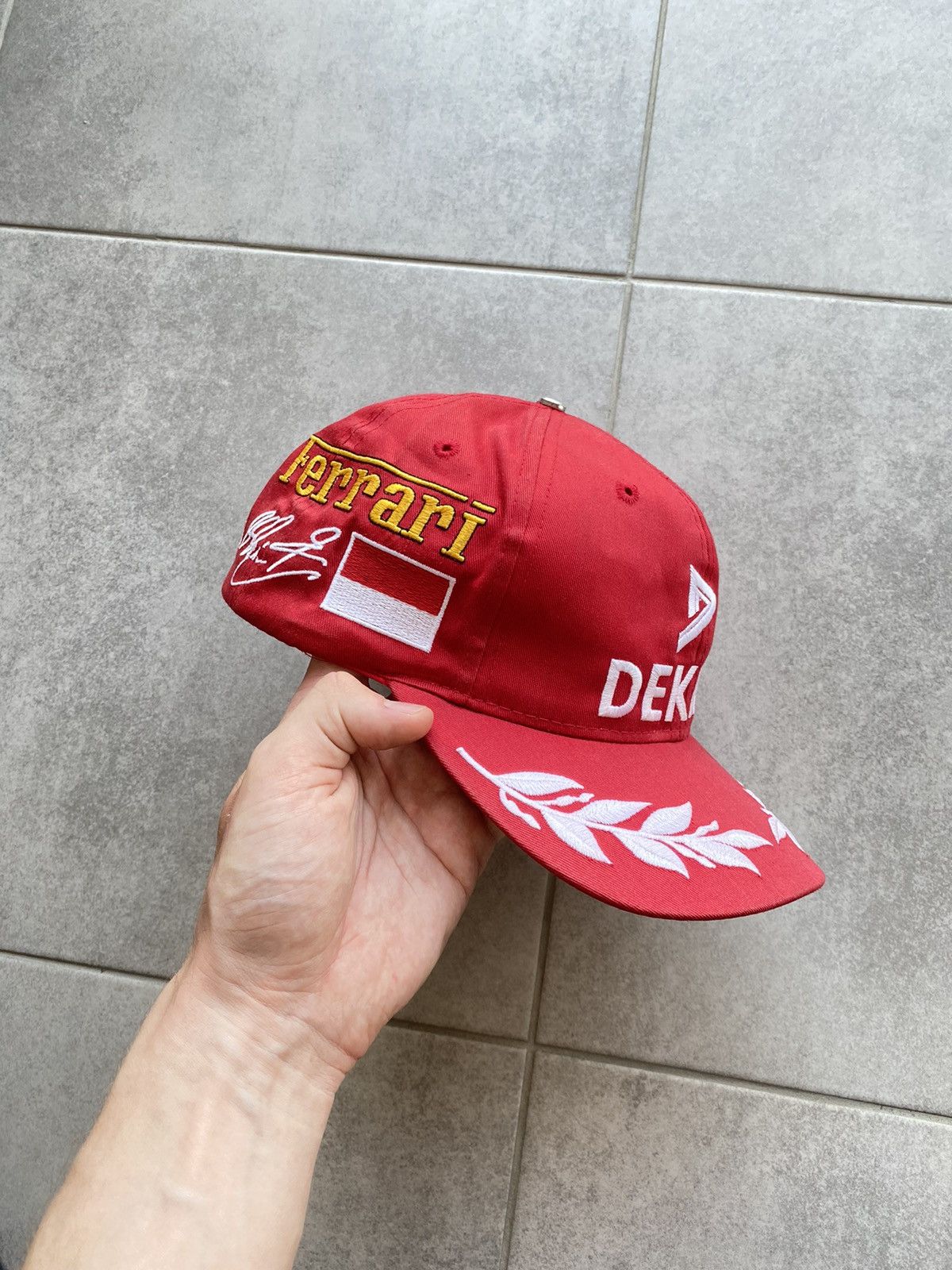 Ferrari OG Michael Schumacher 1996 Ferrari Racing Cap | Grailed