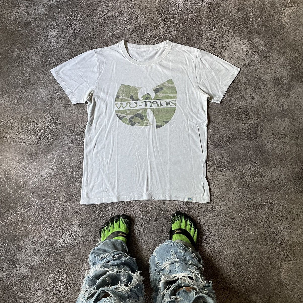 Vintage Vintage Y2K Wu Tang Clan Logo 2Pac Rap Band Tee 90s | Grailed