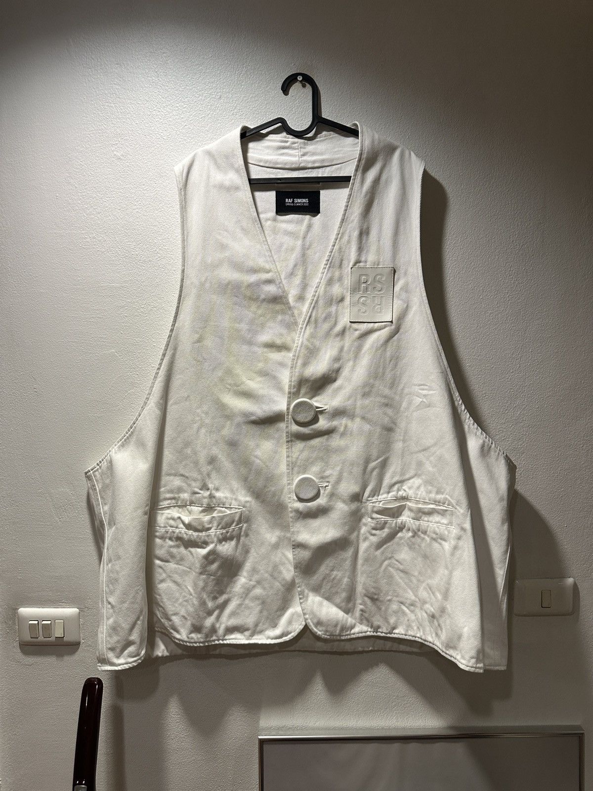 Raf Simons Raf Simons SS22 Oversized Vest | Grailed