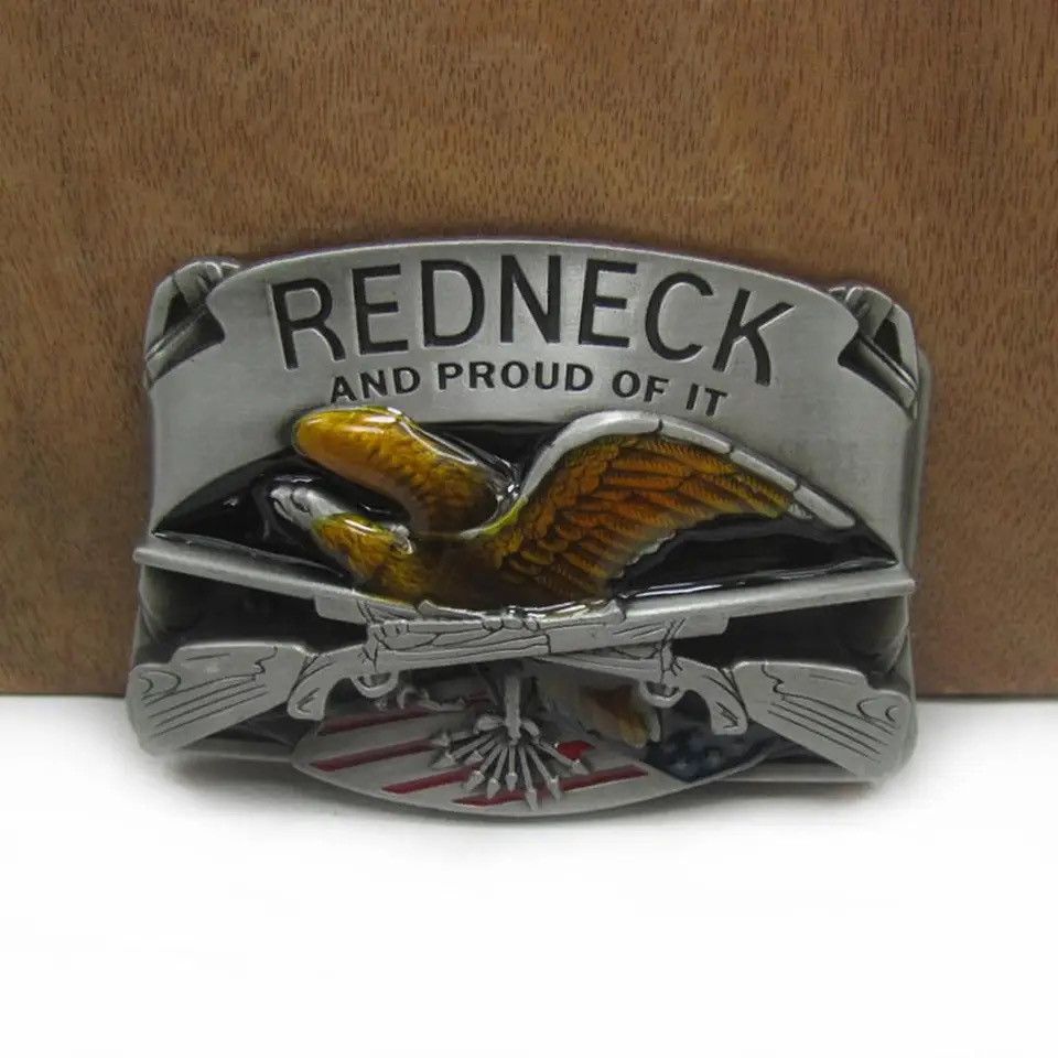 Buckle × Cowboy Equipment × Vintage REDNECK & EAGLE Belt Buckle | Grailed