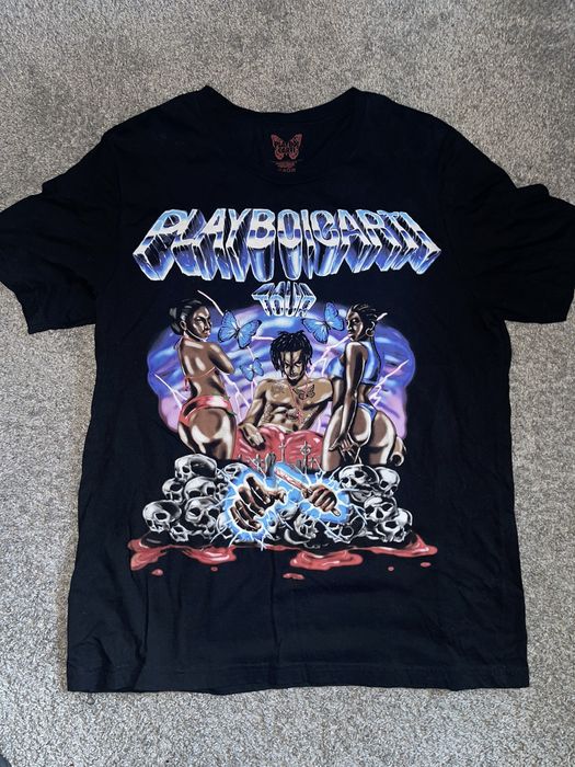 Streetwear 2017 Playboi Carti Tour Merch Vamp Rockstar Made Opium Rare ...
