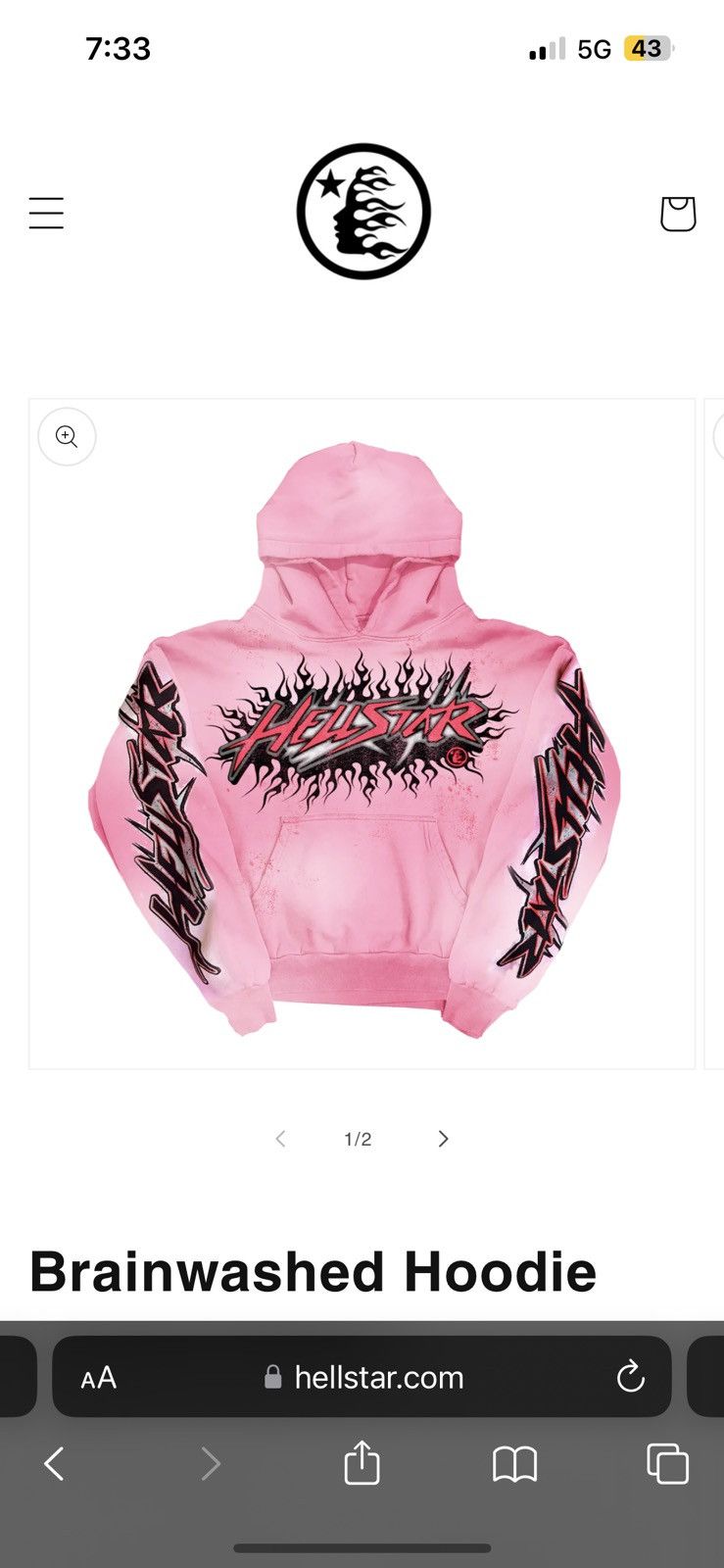 HELLSTAR Hellstar Brainwashed Hoodie | Grailed