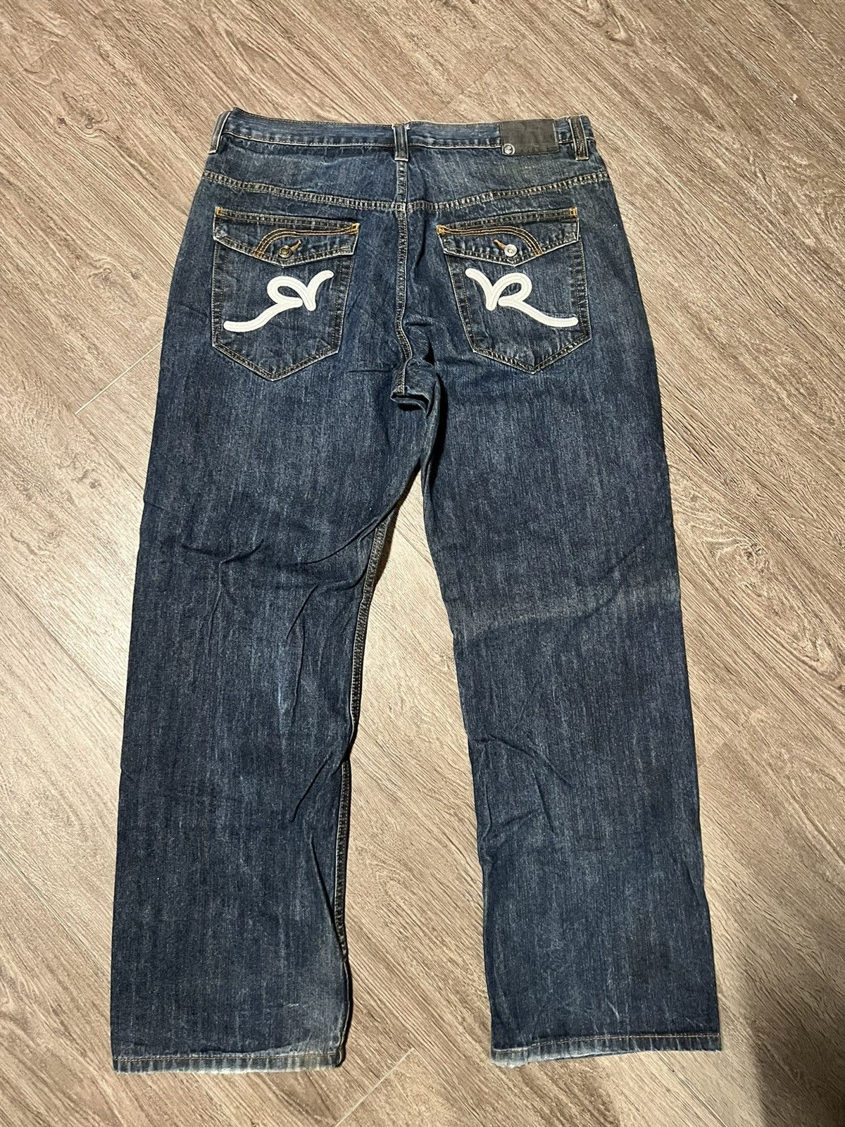 Vintage Vintage Rocawear Baggy Jeans Size 38 Wide Leg Jnco Evisu | Grailed