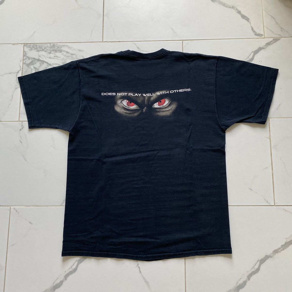 Vintage Vintage 1990s 90s No Fear Does Not Play Well With Others Tee ...