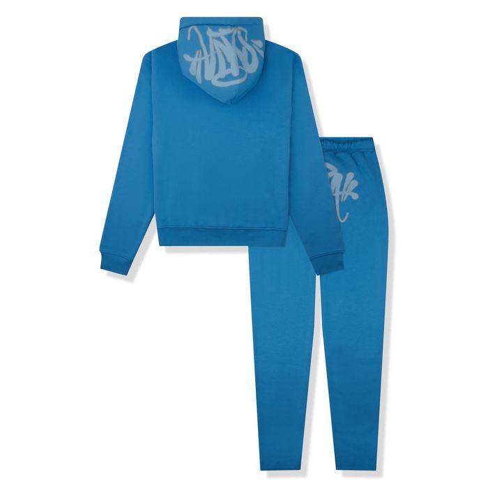 Streetwear SYNA WORLD 🔵 BLUE TRACKSUIT 🔵 LARGE (CENTRAL CEE TRACKSUIT ...