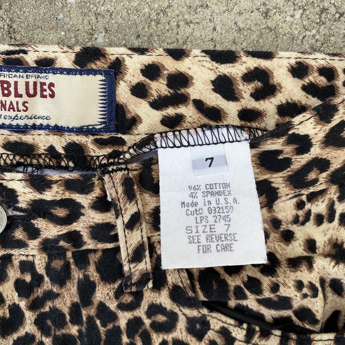 Vintage CRAZY VINTAGE PARIS BLUES LEOPARD PRINT BELL BOTTOM FLARE | Grailed