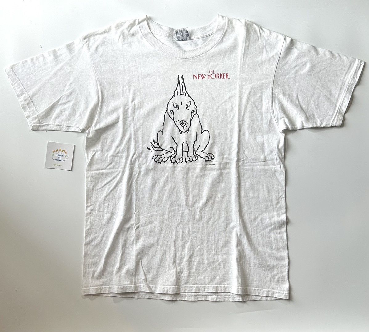 Vintage Vintage RARE 1987 The New Yorker George Booth Art t-shirt | Grailed