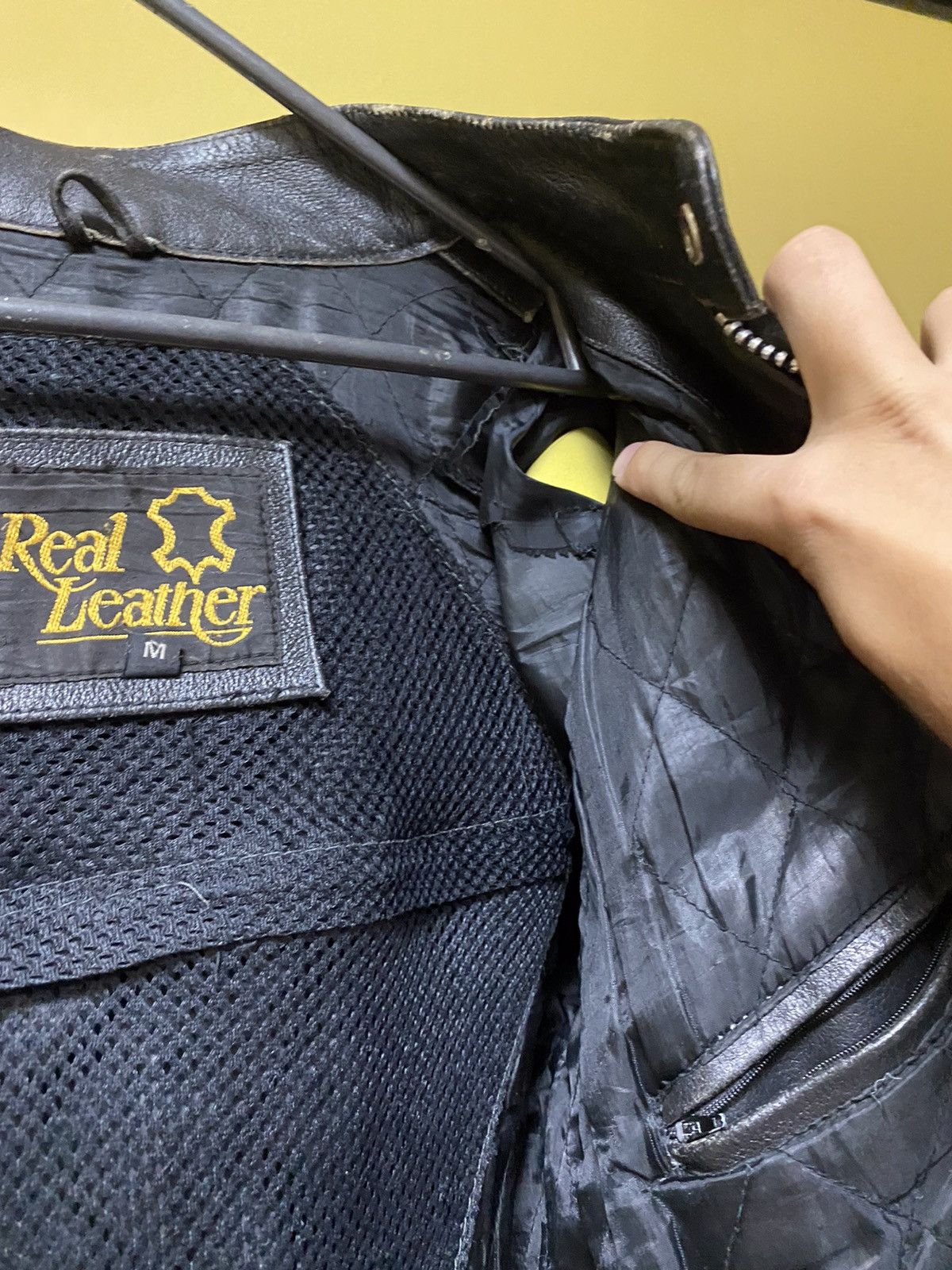 Vintage Nokia racing vintage leather jacket with protection | Grailed