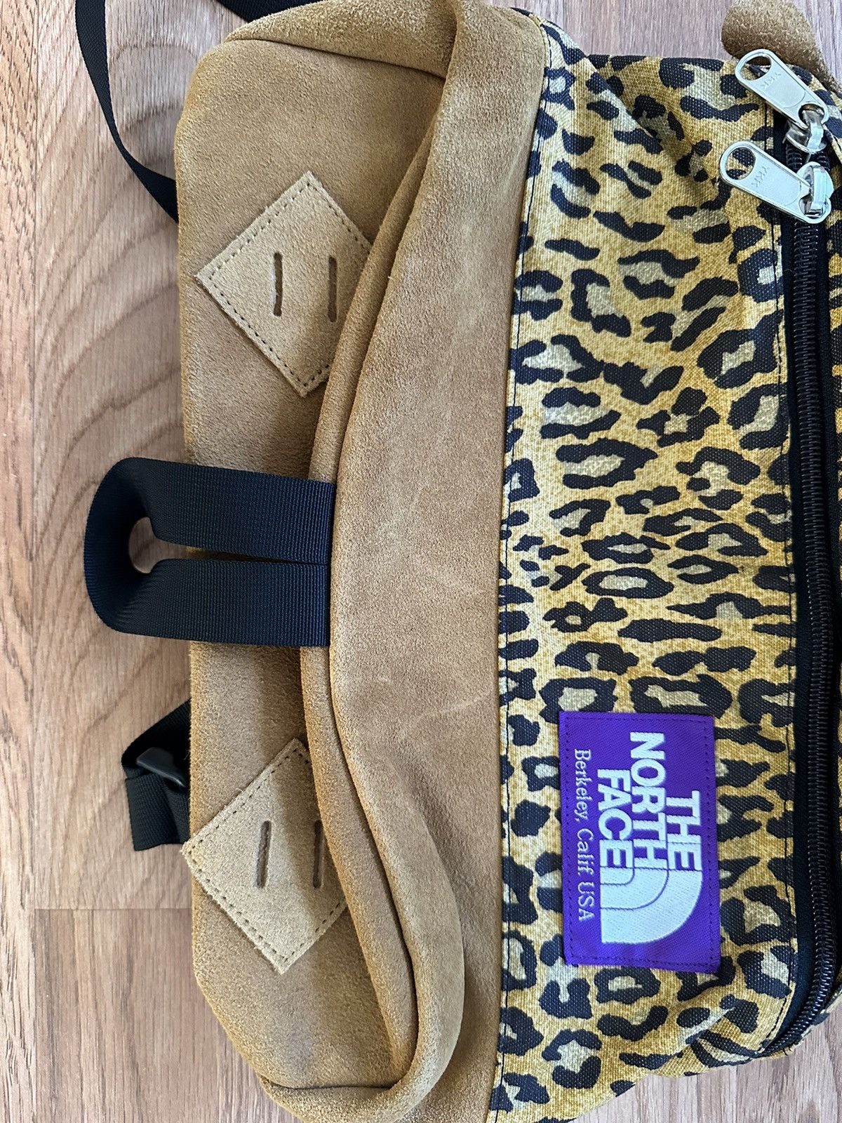 The North Face TNF Purple Label Leopard Backpack | Grailed